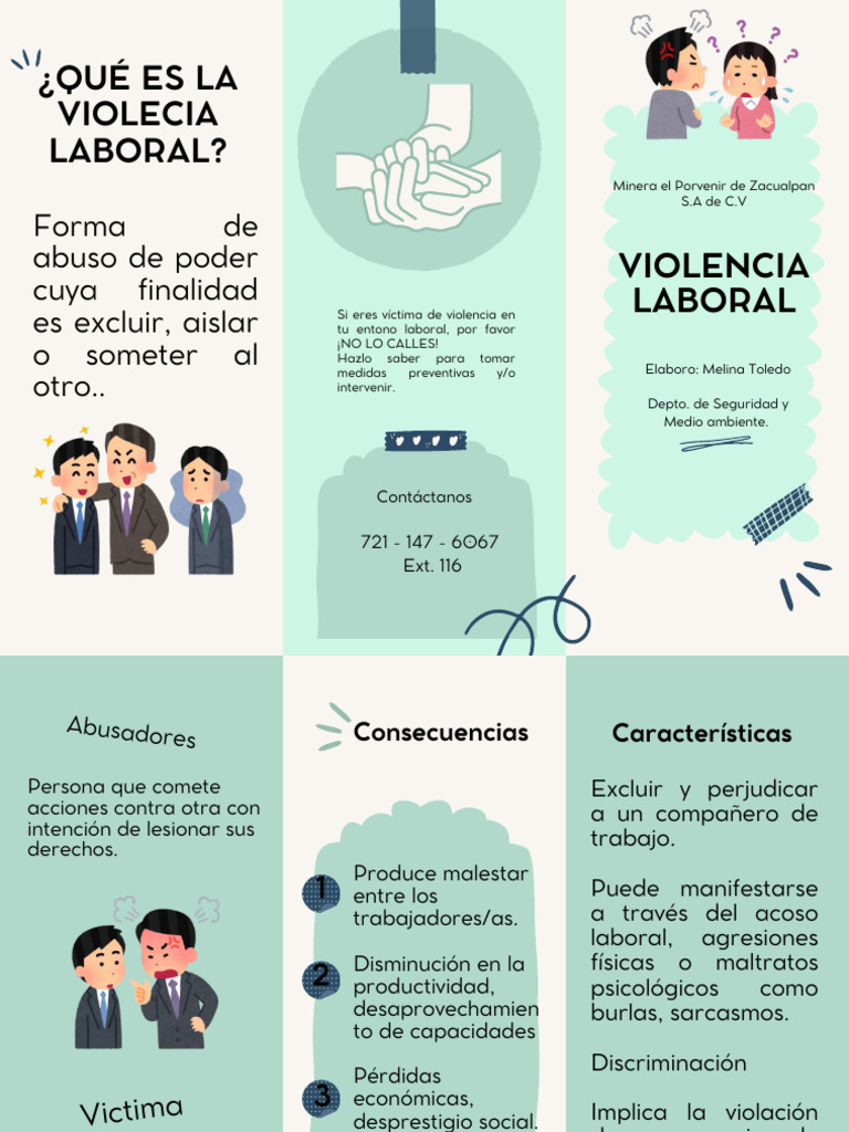 Prevención De Violencia Laboral Pdf Violación Violencia
