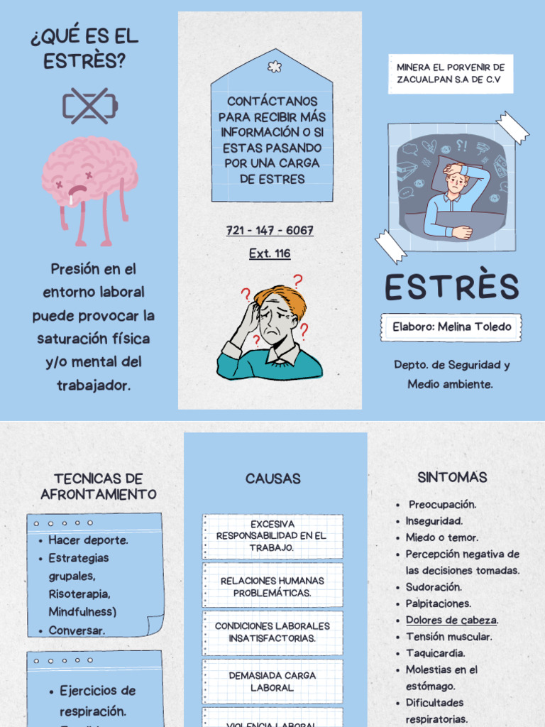 Folleto Estres | PDF