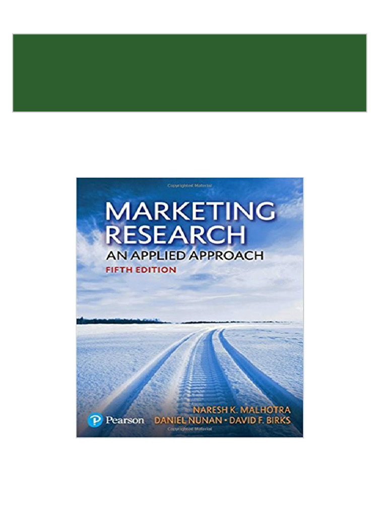 Full (Ebook PDF) Marketing Research 5th by Naresh Malhotra PDF All ...