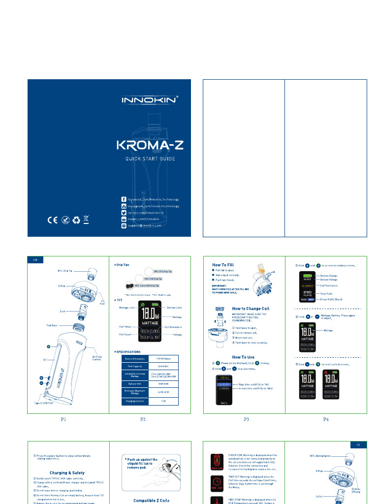 Kroma Z Manual | PDF