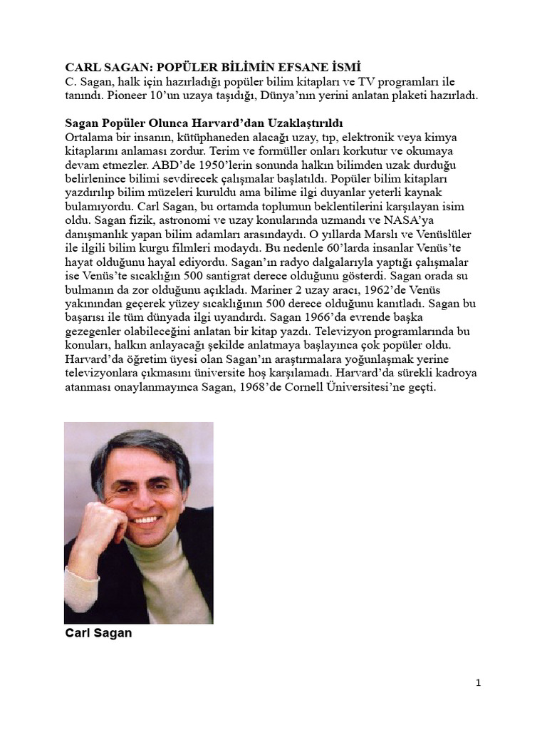 Carl Sagan | PDF