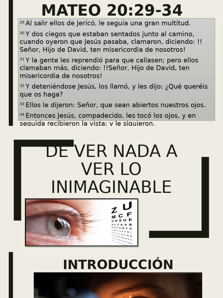De Ver Nada A Ver Lo Inimaginable | PDF | Jesús