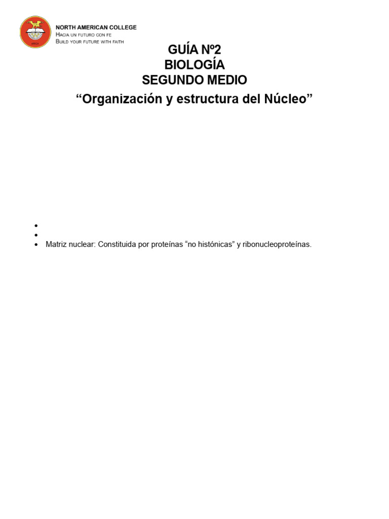 Biologia Guias Semana 7 y 8 | PDF | Cromosoma | Cromatina