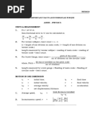 The Student Hub - CSEC Physics Formula Booklet, Kerwin Springer | PDF ...