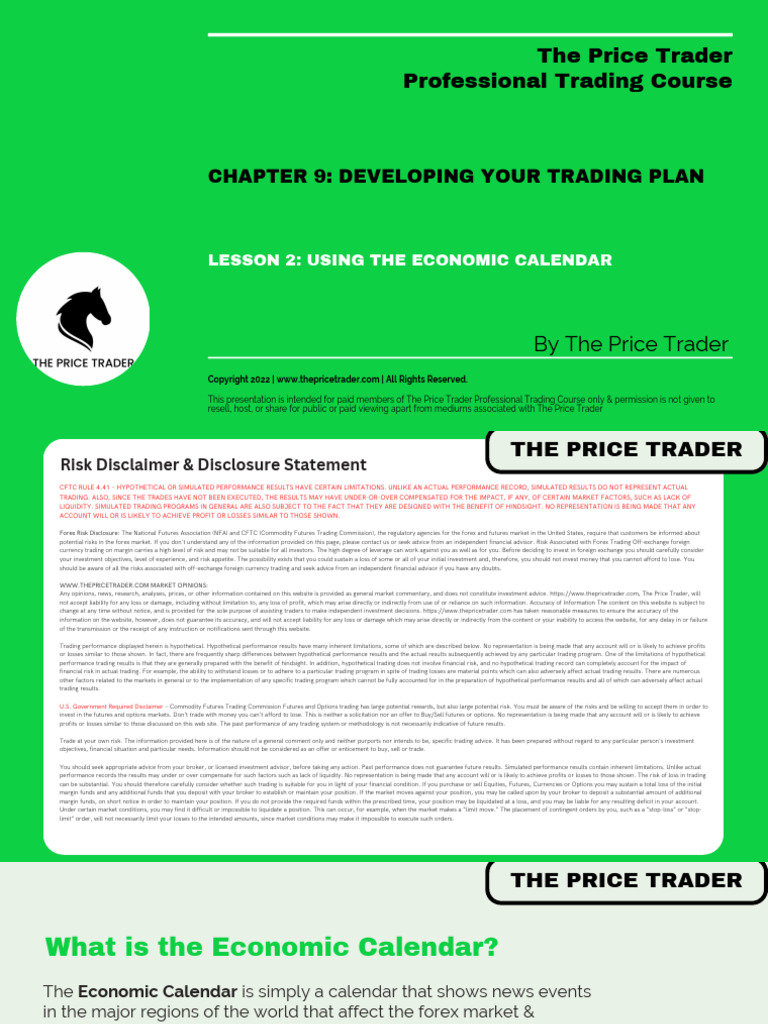 Lesson-2-Using-the-Economic-Calendar | PDF | Foreign Exchange Market ...