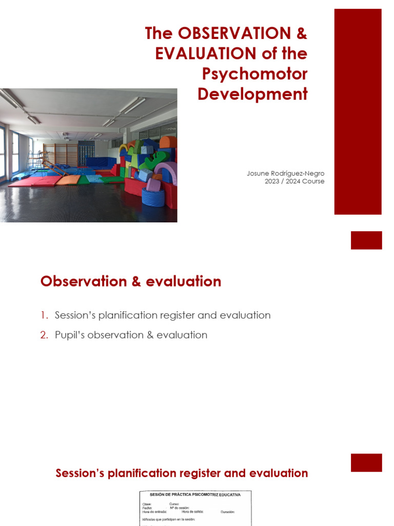 5.observation and Assessment | PDF | Cognitive Psychology | Learning