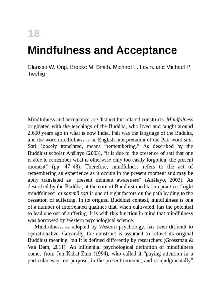 Jon Abramowitz - Editor - Shannon M 435 463 | PDF | Sati (Buddhism ...