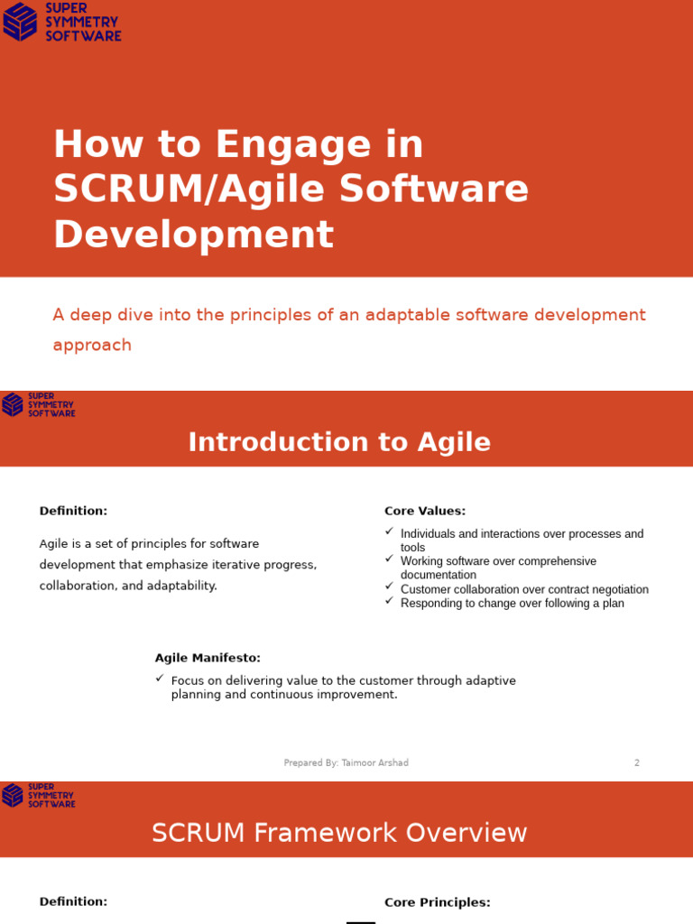 How To Engage in SCRUM | PDF | Scrum (Software Development) | Agile ...
