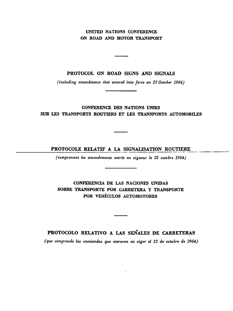 Protocol Road Signs | PDF