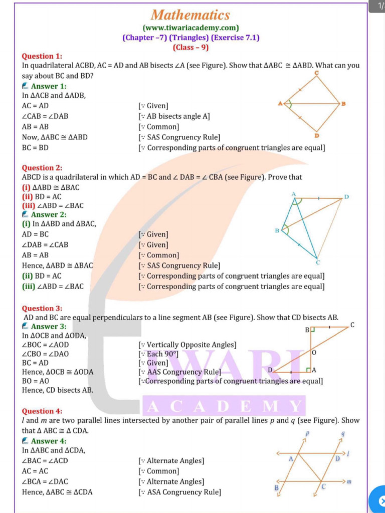 9th Maths PDF Part-2 | PDF