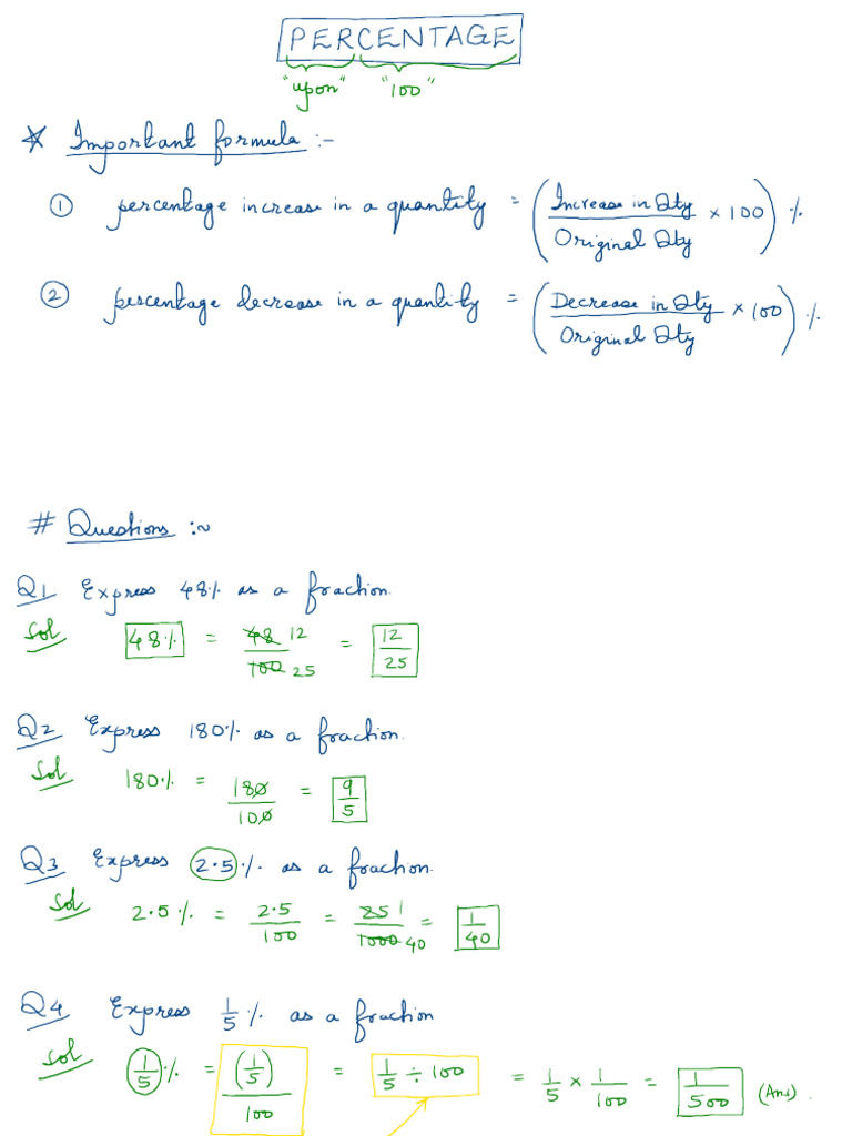 8 - Percentage (Complete) | PDF