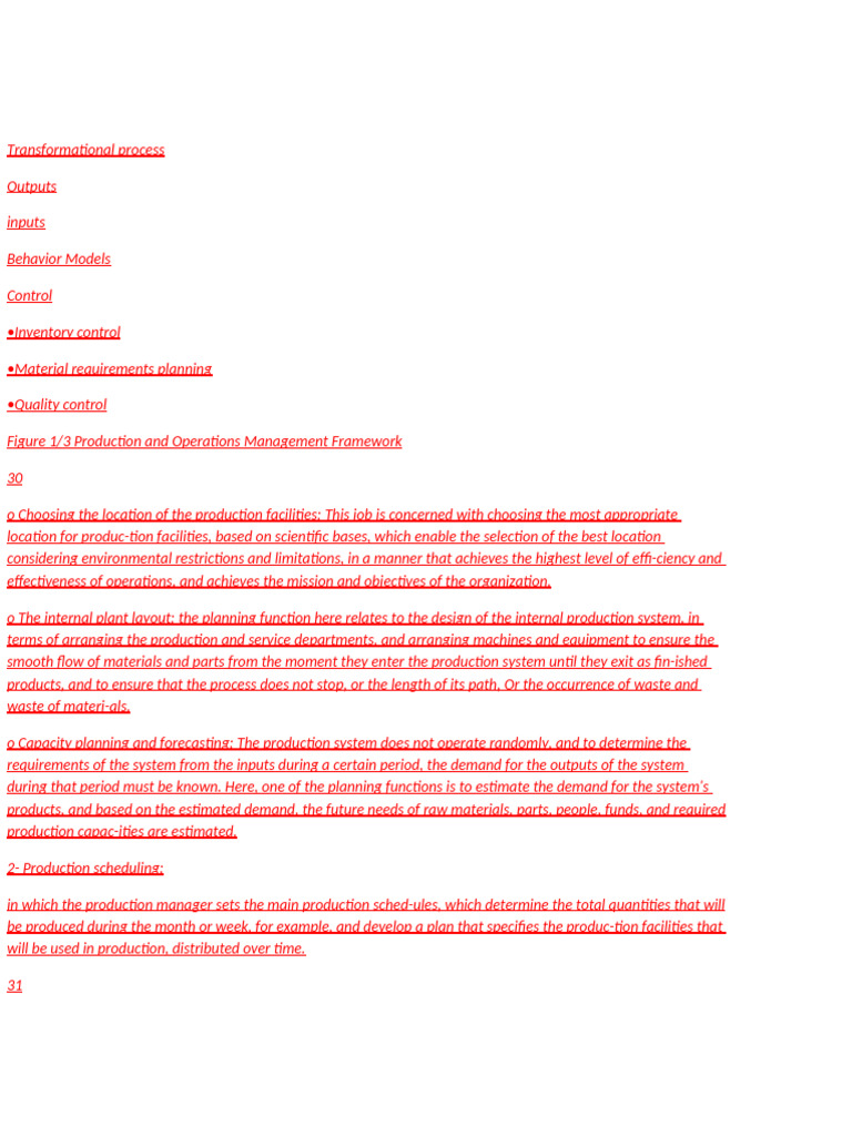 Transformational process | PDF