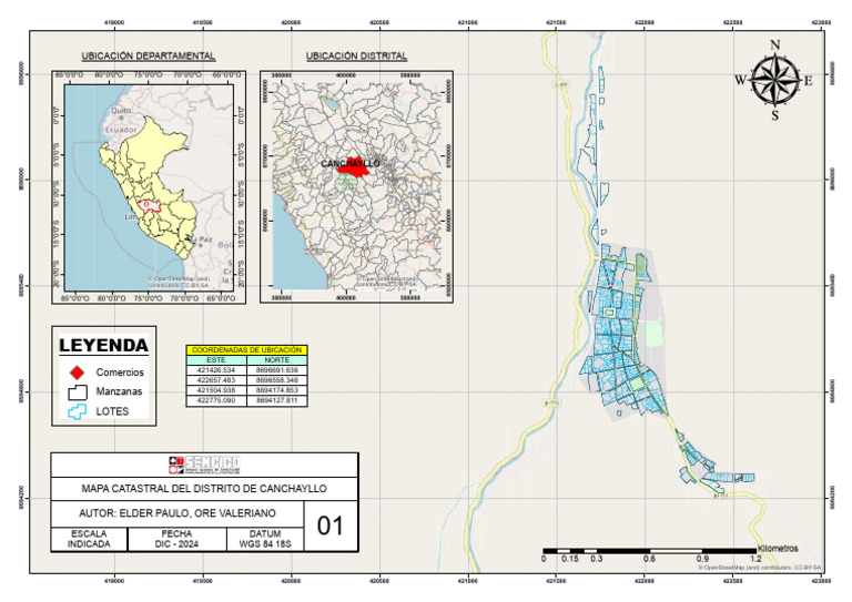 plano de catastro RURAL | PDF | Tecnología geográfica | Cartografía