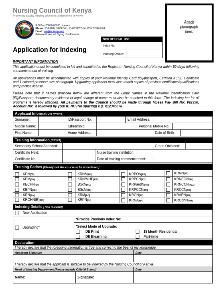 Indexing Form - 2022 Revision | PDF | Identity Document | Access Control