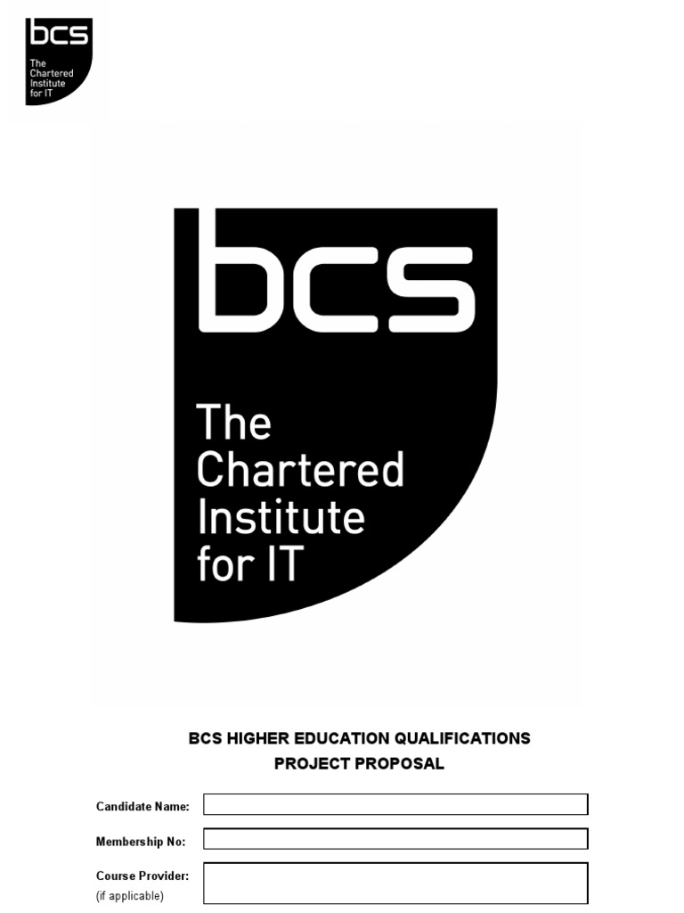 BCS HEQ Project Proposal Guide | PDF