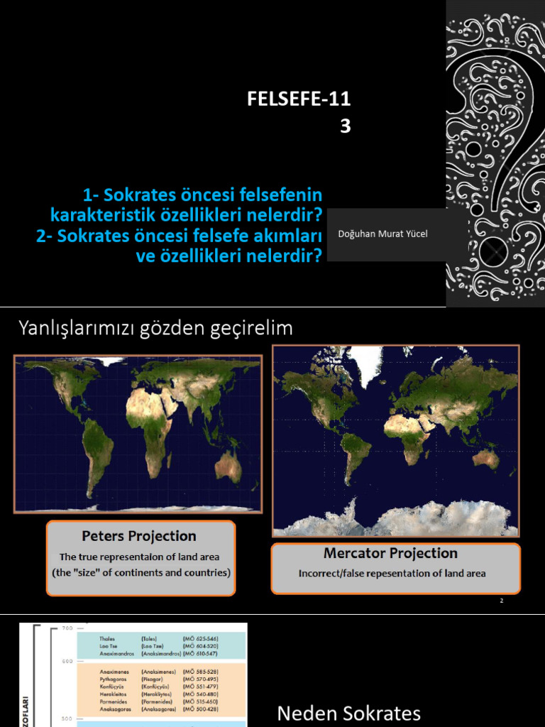 11 Felsefe 3 Presokratikler | PDF