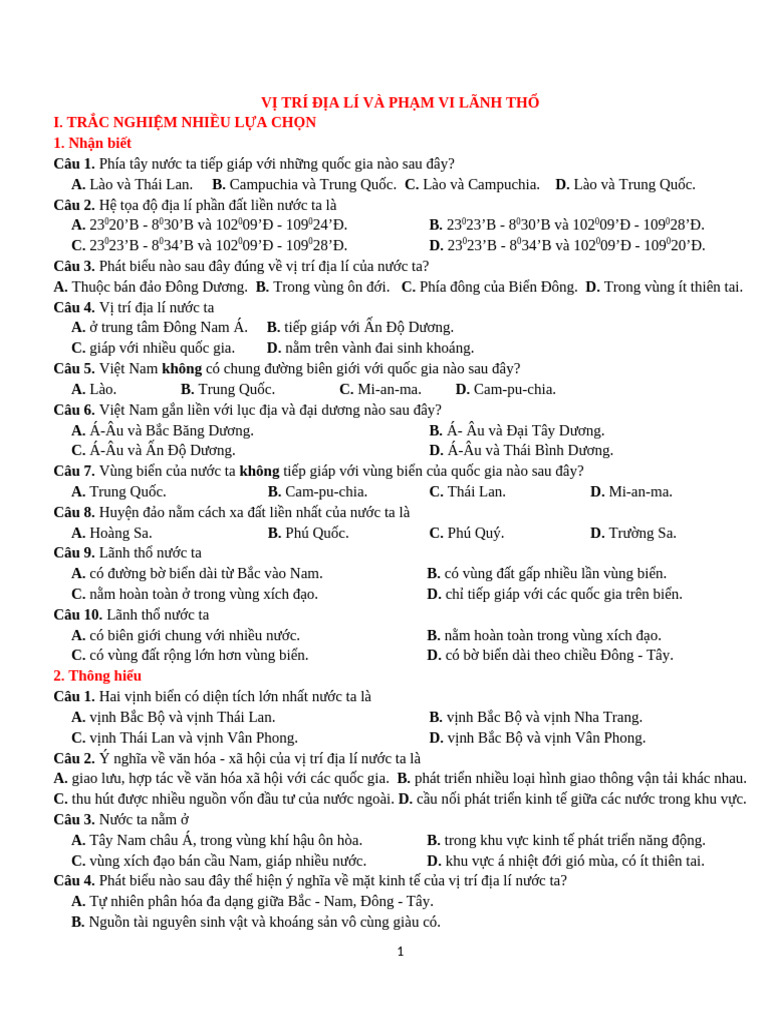 TN 12 Gki Chung (B1-B9) | PDF