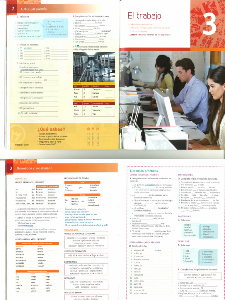 Unidad 3_Nuevo Espanol en Marcha 1 (A1) | PDF