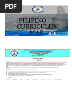 Curriculum Map - Filipino 10 | PDF
