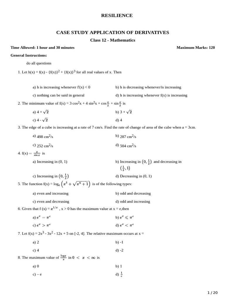 aod case study | PDF | Area