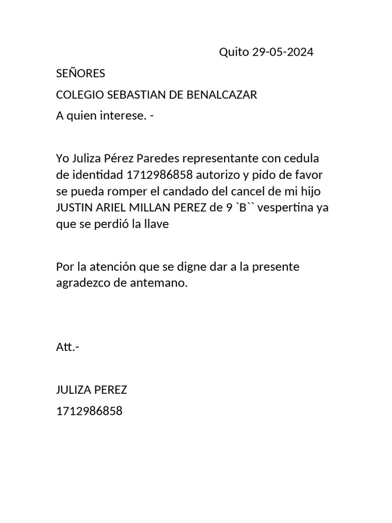 CANDADO | PDF