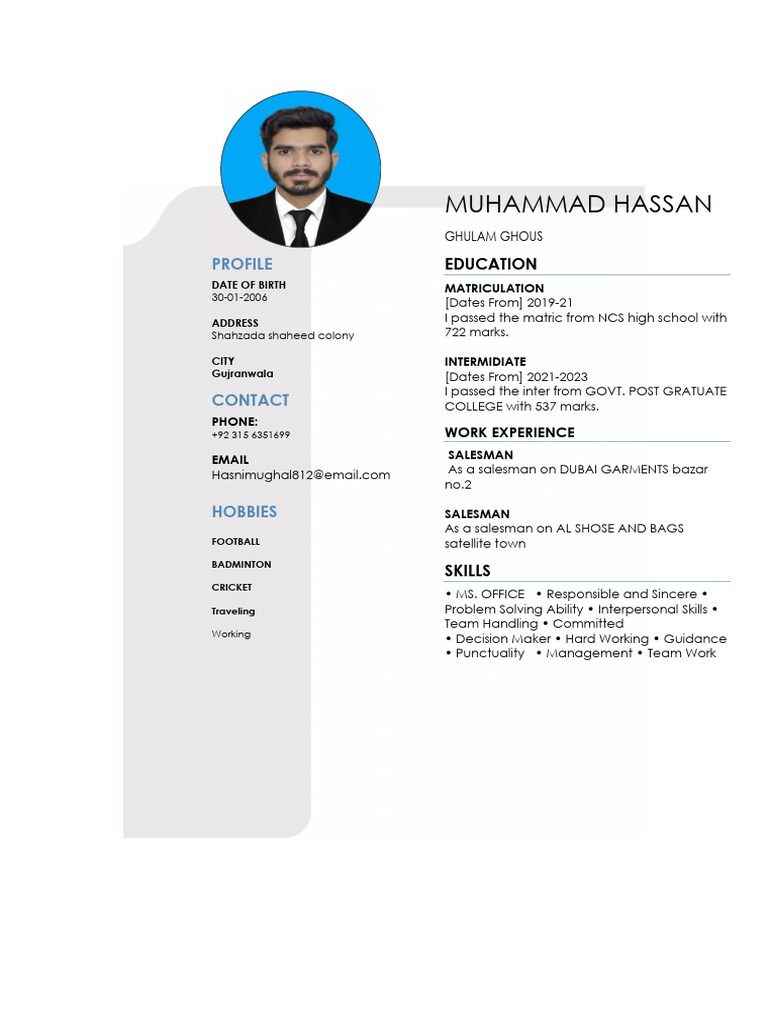 My CV | PDF