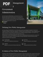 New Public Management Meaning 10 Principles and Features | PDF ...