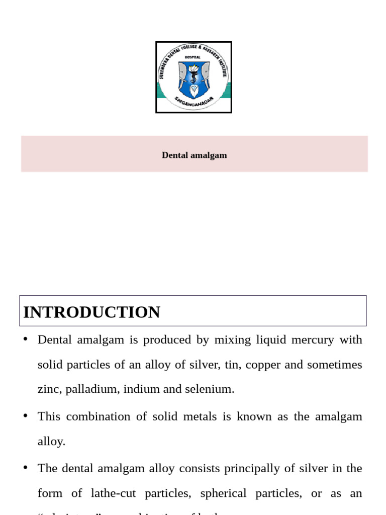 1. Dental Amalgam | PDF | Alloy | Strength Of Materials