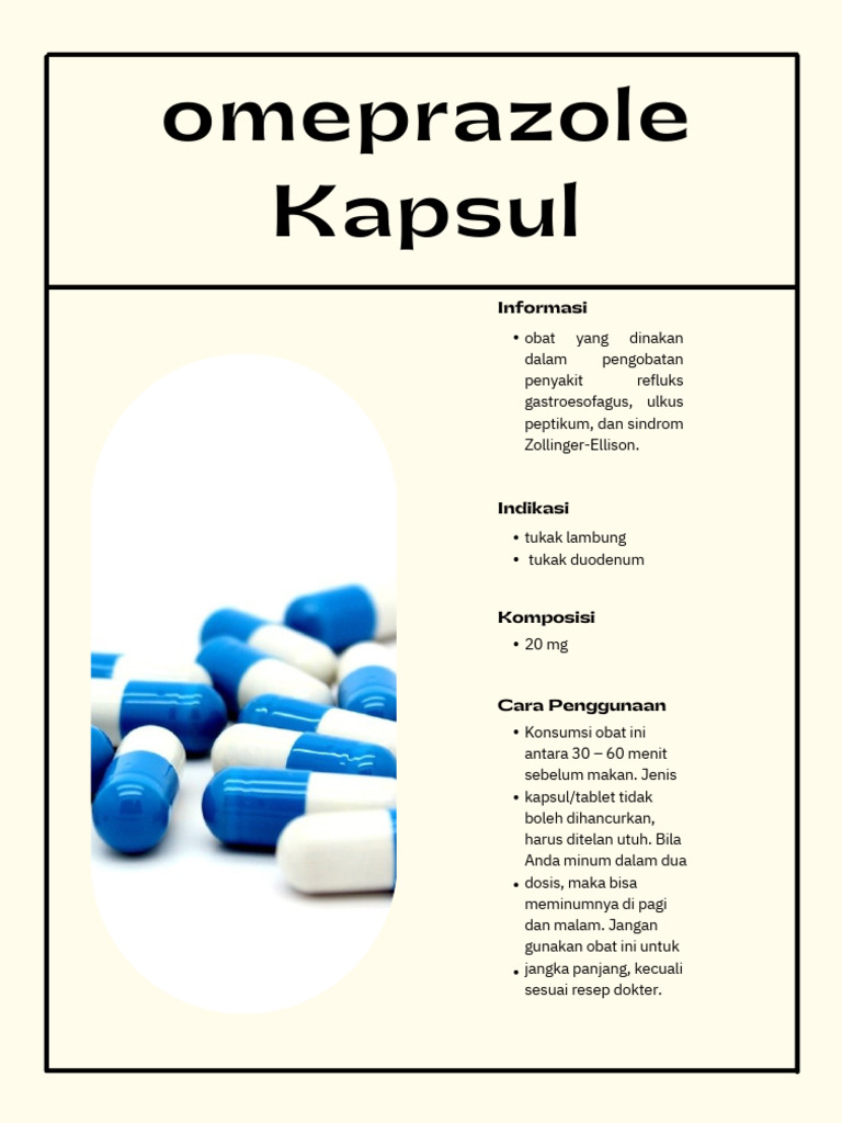 POSTER OMEPRAZOLE KAPSUL PELAYANAN FARMASI.pdf_20241210_160633_0000 | PDF