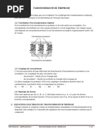 Diapo 1 - Transformateur Triphasé | PDF | Transformateur électrique | Inducteur