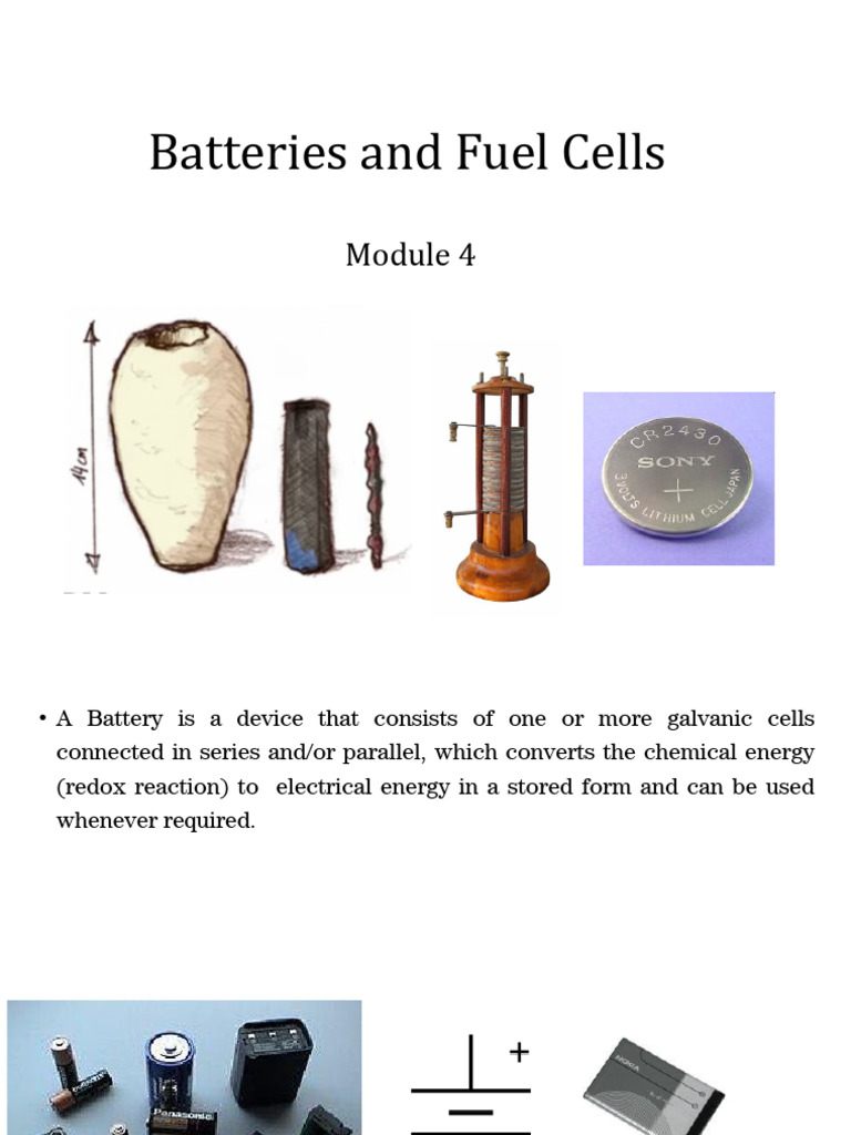module_4 | PDF | Fuel Cell | Rechargeable Battery