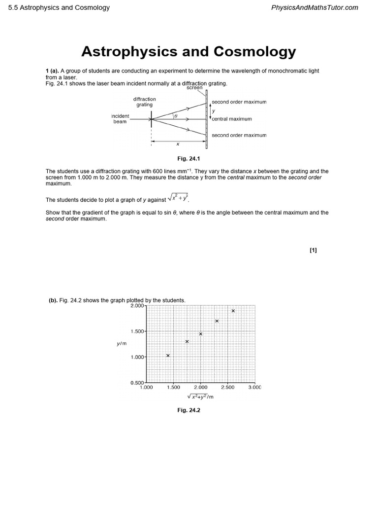 Astrophysics Experiment and Concepts | PDF | Stars | Electromagnetic ...