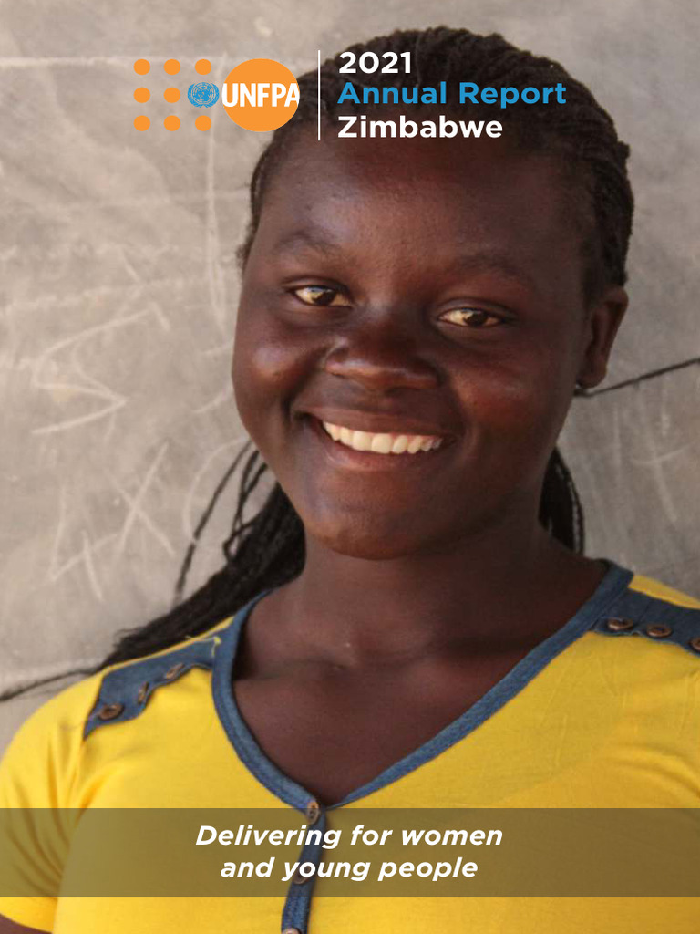 Unfpa Zimbabwe 2021 Annual Report | PDF | Family Planning | Maternal Death