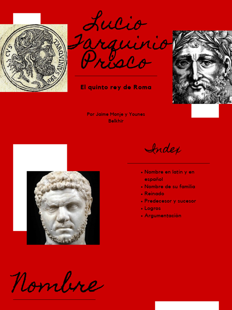 Lucio Tarquinio Prisco: Quinto Rey de Roma | PDF