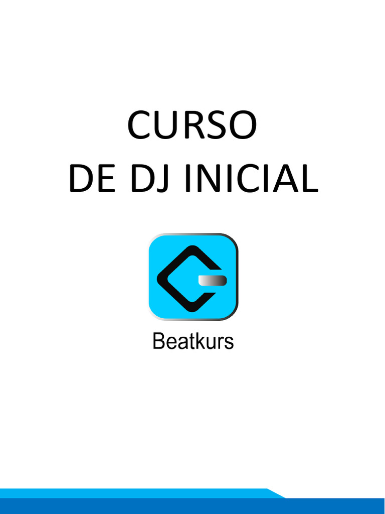 Curso de DJ Inicial: Aprende a Mezclar | PDF