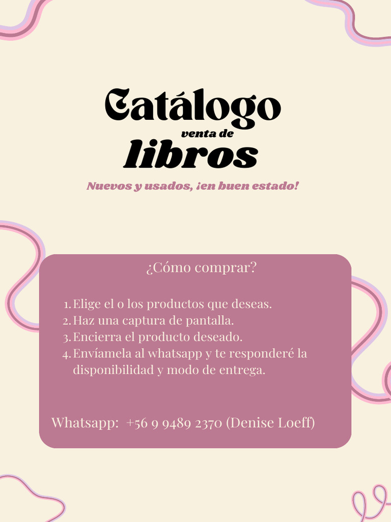 Catálogo libros | PDF