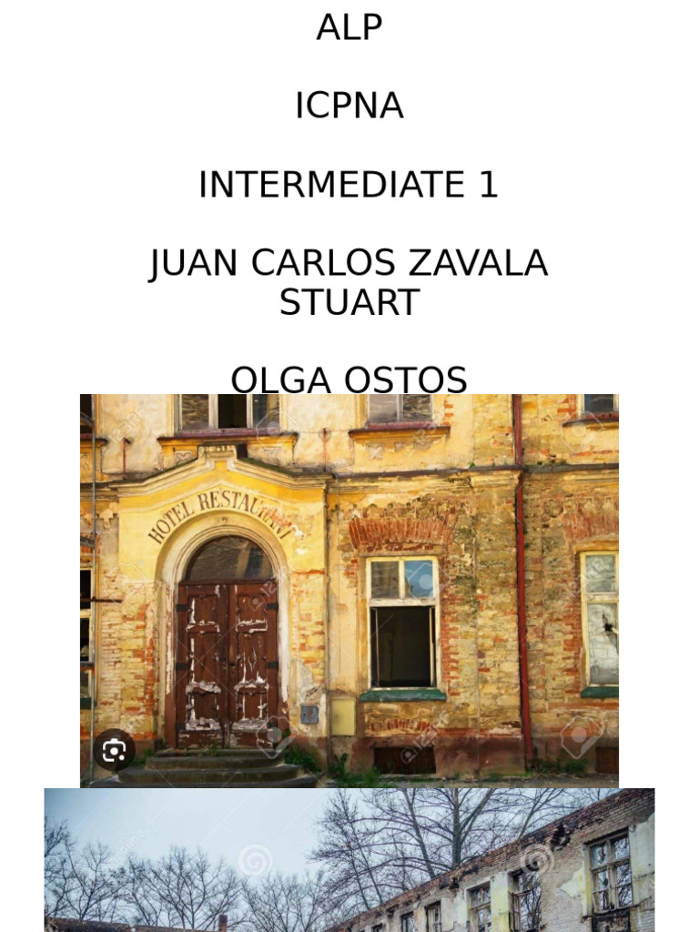 ALP ICPNA INTERMEDIATE 1 | PDF