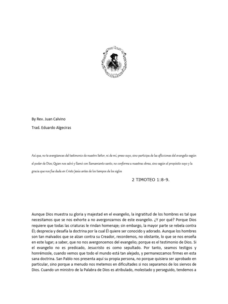 The Call To Witness | PDF | Salvación | Cristo (título)