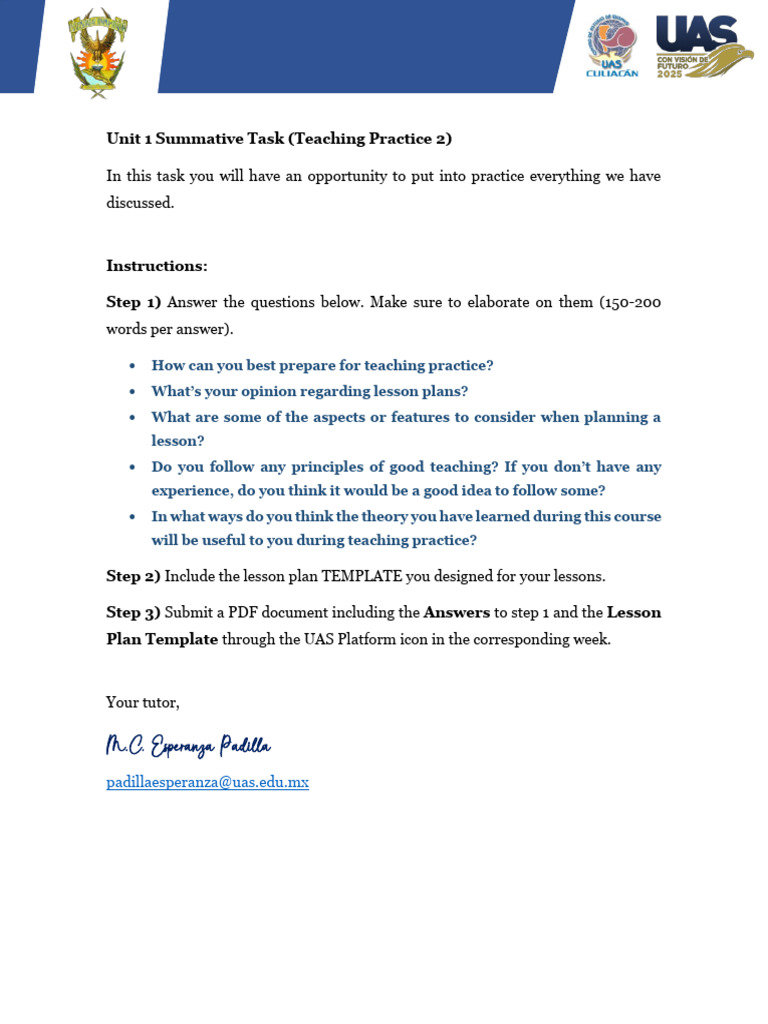 Summative Task 1 | PDF