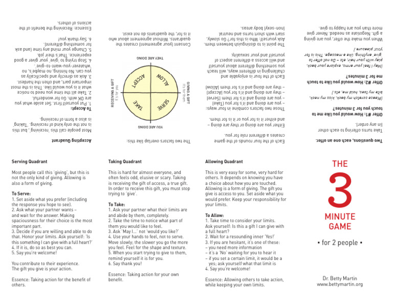 Martin - 3 Minute Game | PDF