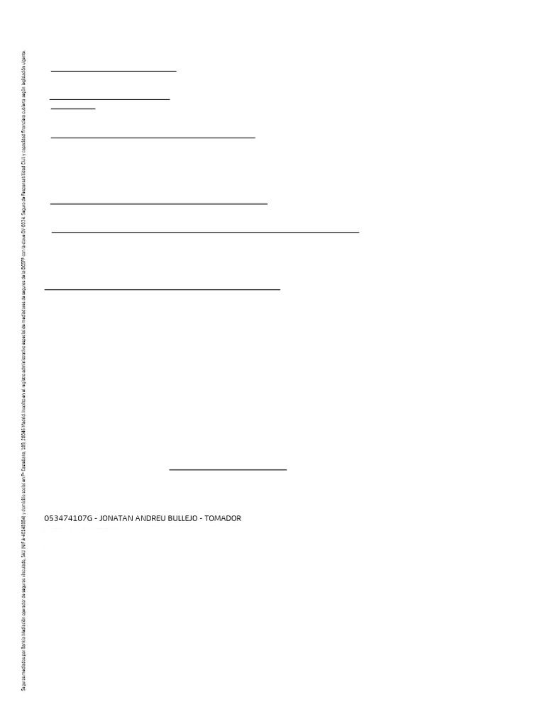Nota Informativa Del Mediador de Seguros - ES | PDF | Póliza de seguros | Seguro