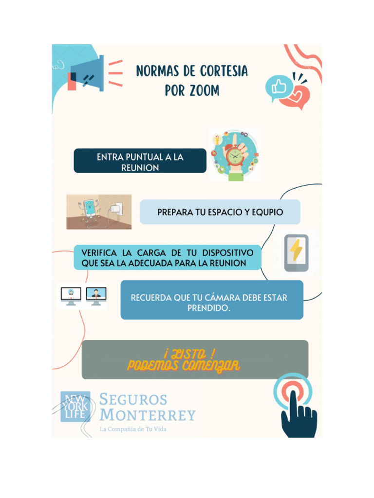 Normas de Cortesia Zoom | PDF