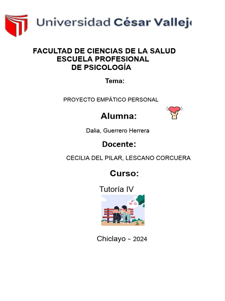 PEP-2024-II.docx+(2).docx (3) | PDF | Empatía | Las emociones