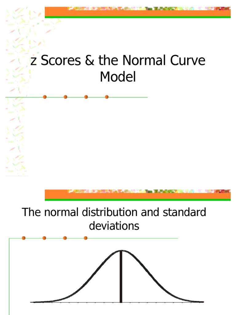 Understanding Z Scores and Standard Deviation | PDF | Standard Score ...