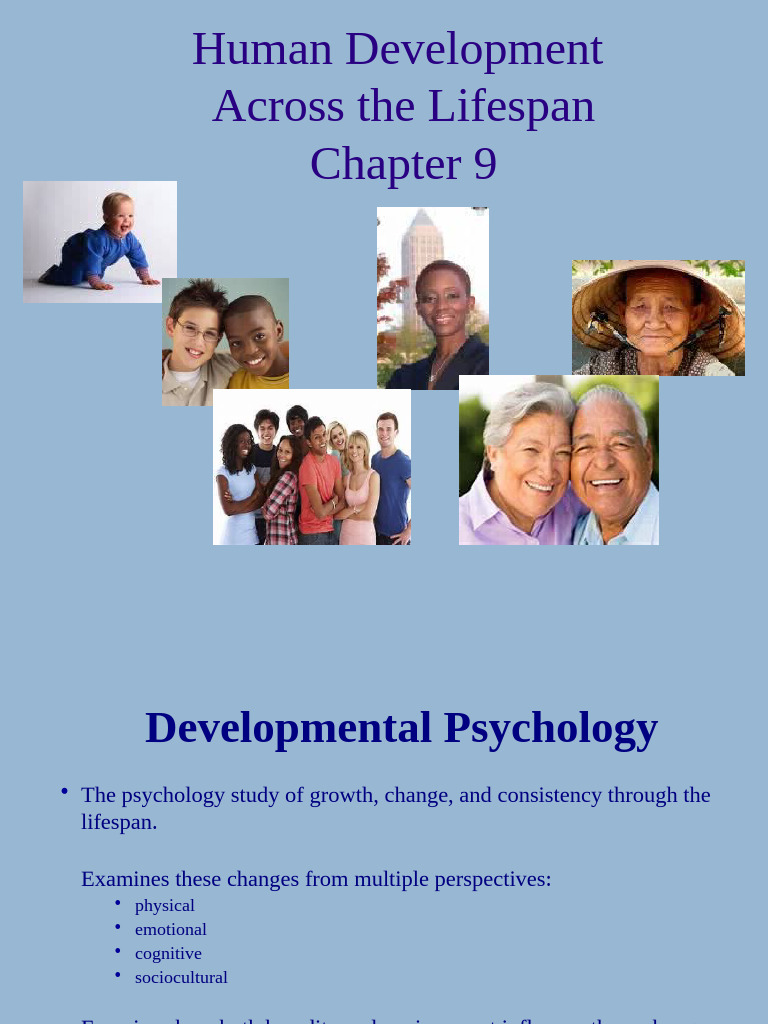 Chapter 9 Human Development Revised | PDF | Attachment Theory ...