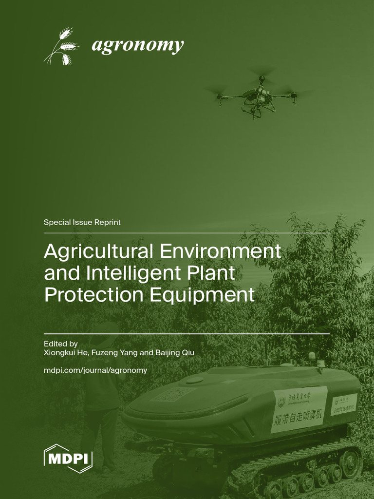 Agricultural Environment and Intelligent Plant Protection Equipment ...