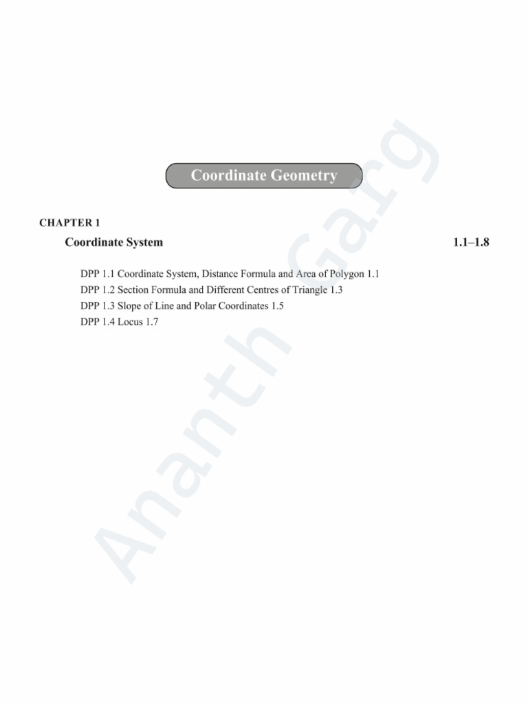 1 Coordinate System Dpp Pdf