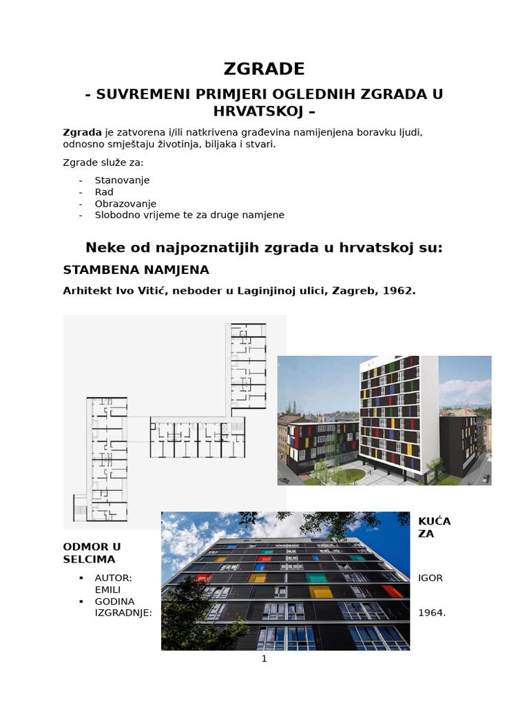 Zgrade | PDF