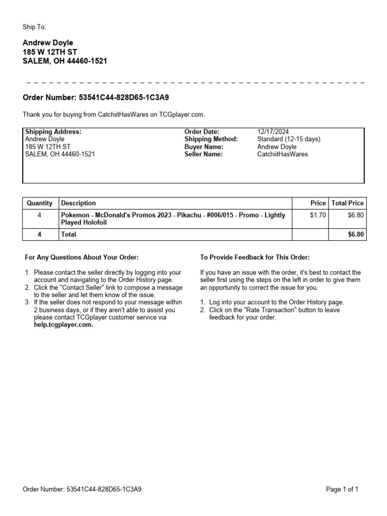 TCGplayer_PackingSlips_20241217_193014 | PDF