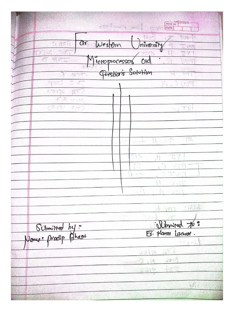 Micro-Paper-Solution-4th Sem Fwu | PDF